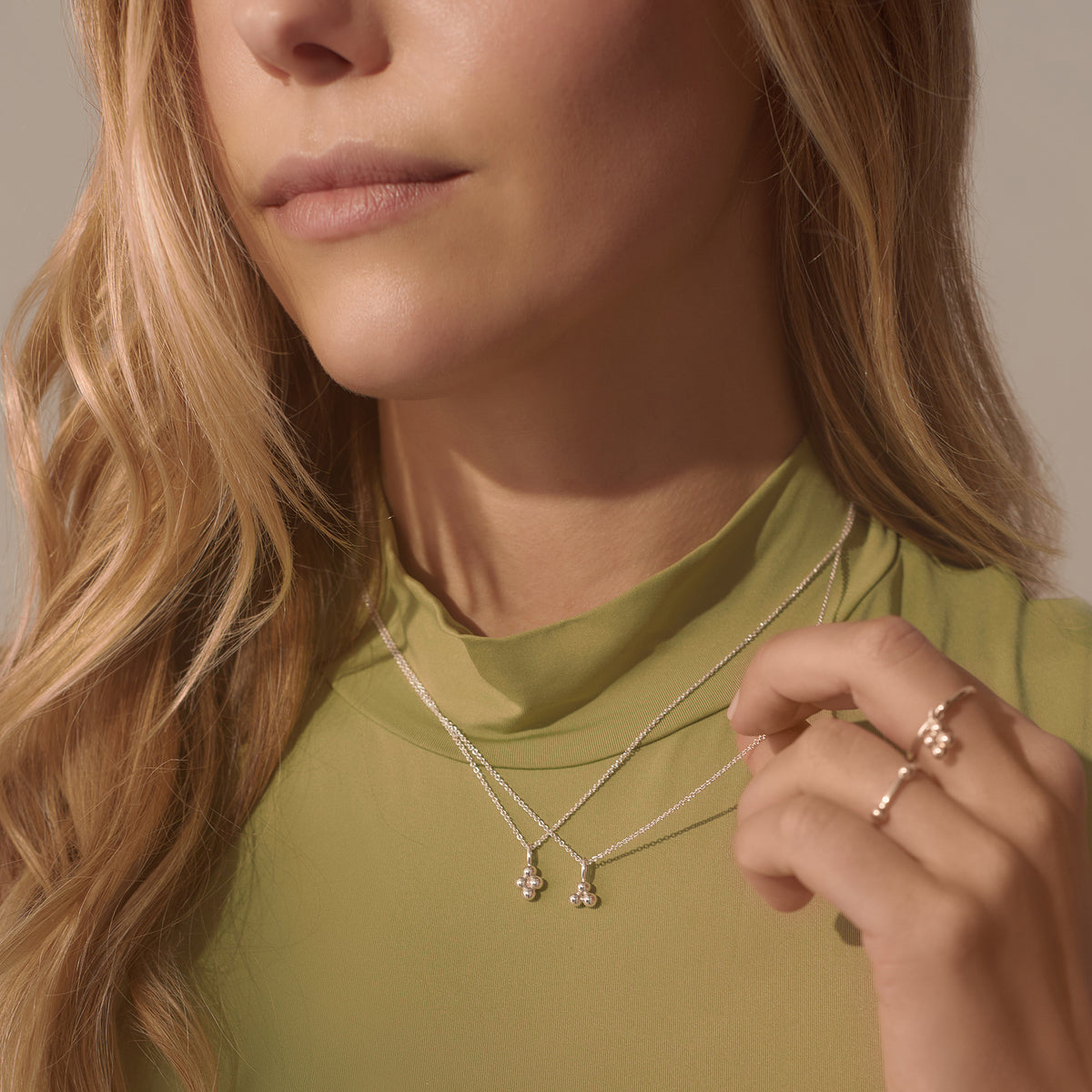 The Tres Pendant Charm in Silver – Dear Rae Jewellery