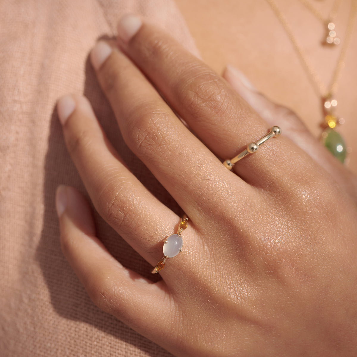 The Tres Ring in Yellow Gold – Dear Rae Jewellery